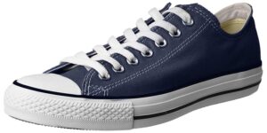 converse unisex low top navy size 6 m us women / 4 m us men