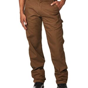 Dickies mens Tough Max Duck Carpenter Pants, Stonewashed Timber, 38W x 34L US