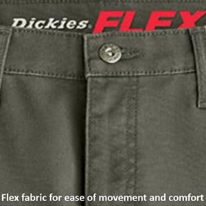 Dickies mens Tough Max Duck Carpenter Pants, Stonewashed Timber, 38W x 34L US