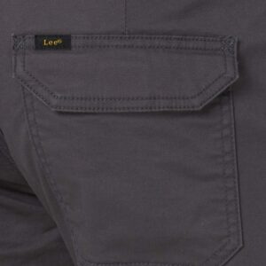 Lee Men's Extreme Motion Twill Cargo Pant Charcoal 38W x 32L