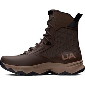 under armour men's stellar g2, (200) peppercorn/brown clay/brown clay, 12.5, us