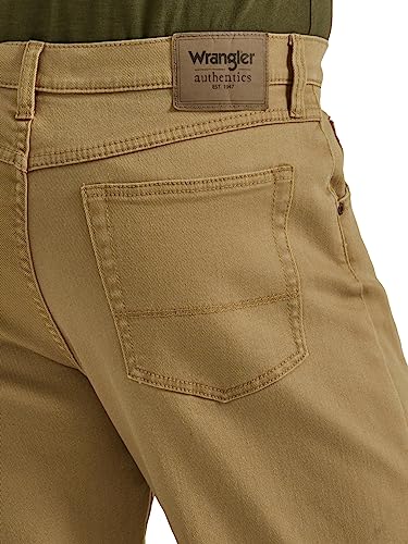 Wrangler Authentics Men's Classic 5-Pocket Relaxed Fit Flex Jean Harvest 34W x 30L