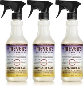 mrs. meyer's clean day all-purpose cleaner spray, compassion flower, 16 fl. oz (pack of 3)