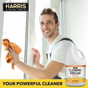 HARRIS Cleaning Vinegar All Purpose Household Surface Cleaner, 128oz (Orange)