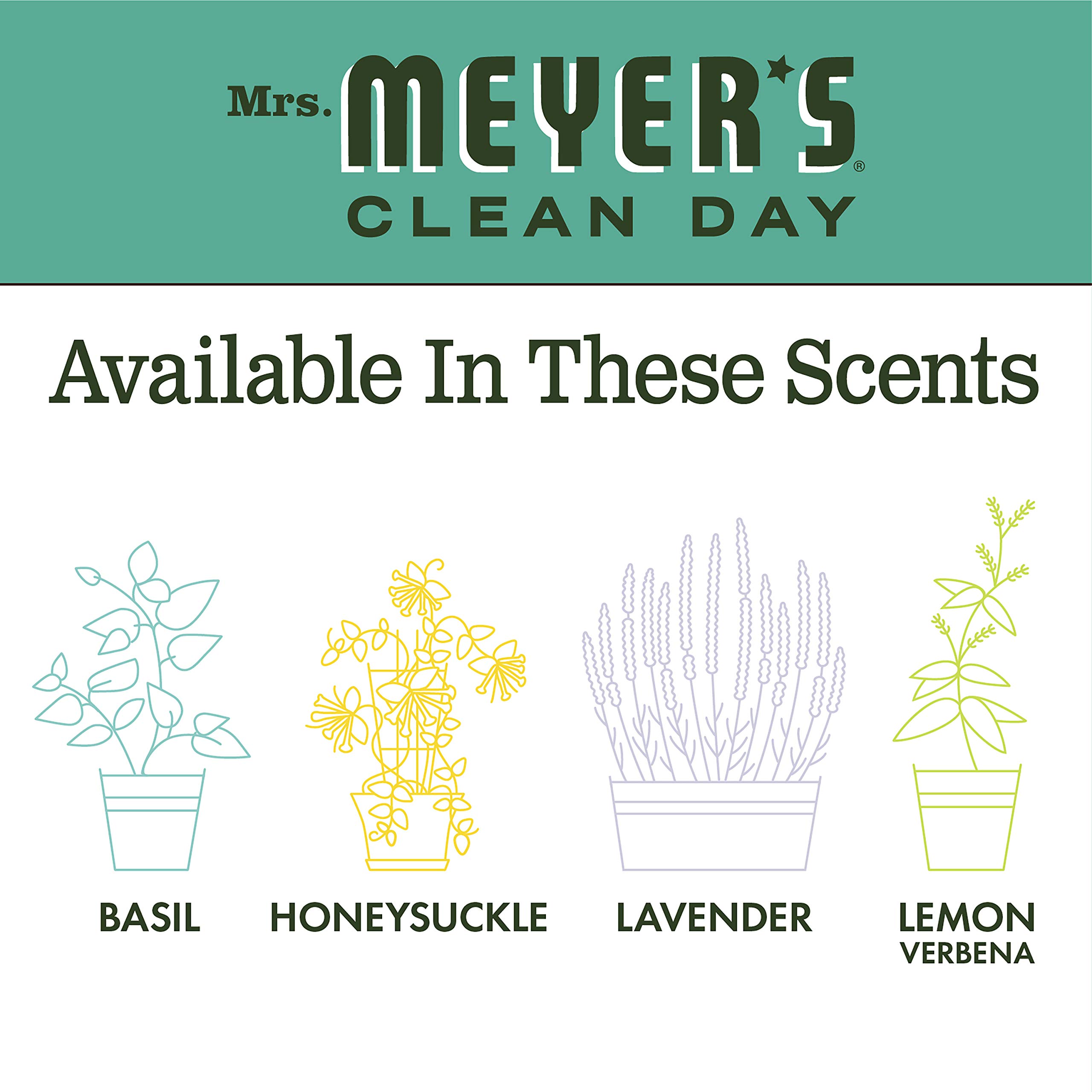 MRS. MEYER'S CLEAN DAY All-Purpose Cleaner Spray, Basil, 16 fl. oz