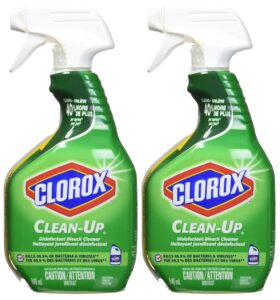 clorox clean-up cleaner spray with bleach, 32 fl. oz. (pack of 2)