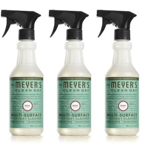 MRS. MEYER'S CLEAN DAY All-Purpose Cleaner Spray, Basil, 16 fl. oz - Pack of 3