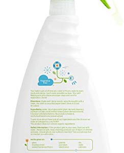 Babyganics Multi Surface Cleaner, Fragrance Free, For Hard Surfaces, Glass, Stainless Steel, Tiles, and Walls, 32 Fl Oz Spray Bottle (Pack of 3)