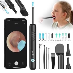 BEBIRD Ear Wax Removal Tool - R1 Upgraded Ear Cleaner with 1080P Camera, Smart Visual Earwax Remove Kits with 7 Pcs Ear Set for Daily Ear Pick, 6 LED Lights, 5 Types of Ear Scoop Ear Tips Replacement