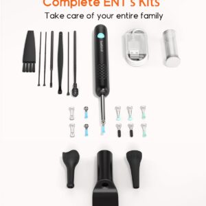 BEBIRD Ear Wax Removal Tool - R1 Upgraded Ear Cleaner with 1080P Camera, Smart Visual Earwax Remove Kits with 7 Pcs Ear Set for Daily Ear Pick, 6 LED Lights, 5 Types of Ear Scoop Ear Tips Replacement