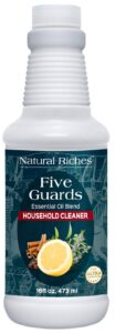 natural riches household cleaner concentrate five guards from the tales of french stories of thieves essential oil blend household cleaner - 16 fl oz