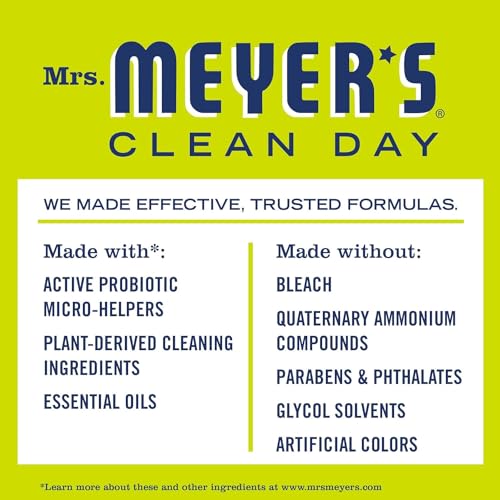 MRS. MEYER'S CLEAN DAY Probiotic Multi-Surface Concentrate Cleaner, Lemon Verbena, Cleans Crevices And Tough Stains, 32 Fl Oz