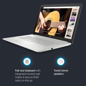 2022 Newest HP 17.3" FHD IPS Laptop Computer, 11th Gen Intel Dual Core i3-1115G4 (Upto 4.1GHz, Beats i5-1030G7), 16GB RAM, 256GB PCIe SSD,UHD Graphics, Bluetooth, HDMI,Webcam, Windows 11+MarxsolCables