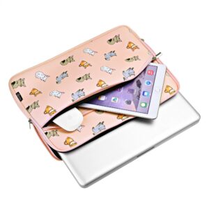 COSMOS Neoprene Notebook Protective Sleeve Case Laptop Cover bag for Old Macbook Pro 13" / Old Macbook Pro Retina Display 13" / Macbook Air 13" (Pussy Cat Pattern)