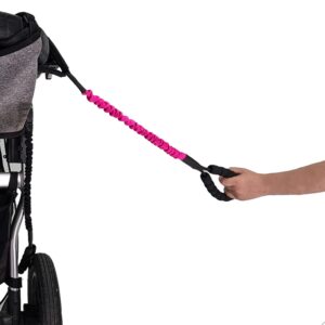 stroller handle | leash alternative | child lead accessory for strollers, wagons, backpacks | close proximity safety tether for toddlers | comfy handle designed to let children stay close