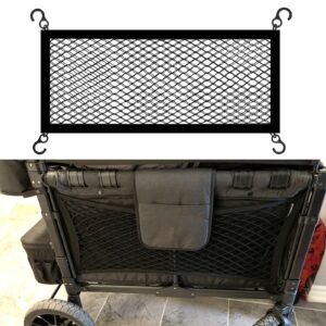 bandelt stroller wagon cargo net compatible with wonderfold all w-series models heavy duty baby stroller organizer mesh cargo net for extra storage space large storage capacity