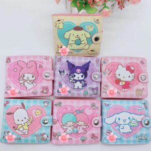 Anime Wallet Cute Purse Wallet for Men Women Girls Leather Wallet Cartoon Wallet Merch¡ (meiledi Wallet)¡