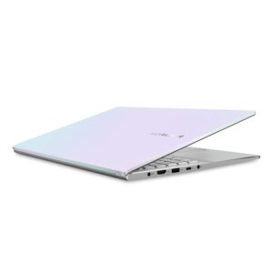 ASUS VivoBook S15 S533 Thin and Light Laptop, 15.6” FHD Display, Intel Core i7-1165G7 CPU, 16GB DDR4 RAM, 512GB PCIe SSD, Wi-Fi 6, Windows 11 Home, AI Noise-Cancellation, Dreamy White, S533EA-DH74-WH