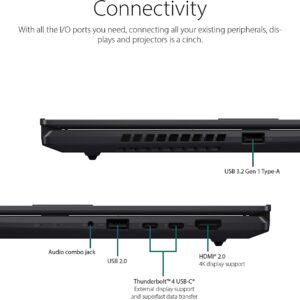 ASUS Vivobook S 15 2023 Laptop 15.6" FHD OLED 14-Core 12th Intel Core i7-12700H 16GB DDR4 512GB SSD Iris Xe Graphics Thunderbolt 4 Wi-Fi 6E Backlit Keyboard Fingerprint Windows 11 Home w/ONT 32GB USB