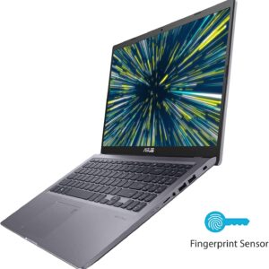 ASUS VivoBook 15 Thin and Light 15.6” FHD Business Laptop 2022, Intel Core i3-1005G1 Processor(Up to 3.4GHz, ＞i5-8250U), 12GB RAM, 512GB PCIe SSD, Fingerprint, Windows 10 S w/ 3in1 Accessories