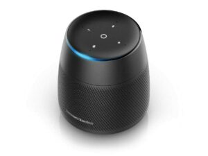 harman kardon astra bluetooth speaker w/amazon alexa voice assistant 360 sound - new