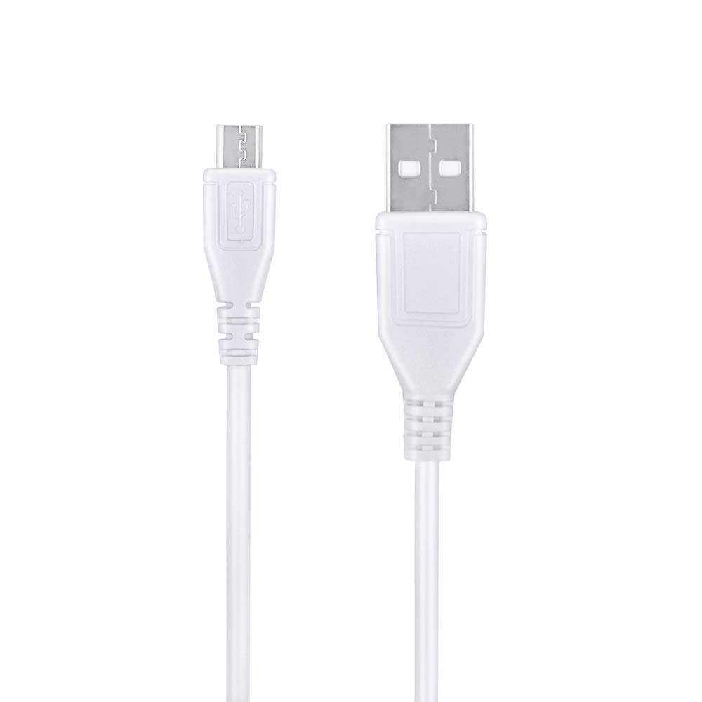 Jantoy 3.3ft White Micro USB Data Sync Cable Cord Lead Compatible with Harman Kardon Esquire Portable Wireless Speaker Conferencing System HKESQUIREBLKAM Harman/Kardon