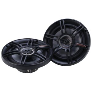 crunch cs653 cs series speakers (6.5", 3 way, 300 watts)