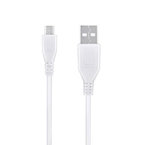 digipartspower 3.3ft white micro usb data sync cable cord lead for harman kardon esquire portable wireless speaker conferencing system hkesquireblkam harman/kardon