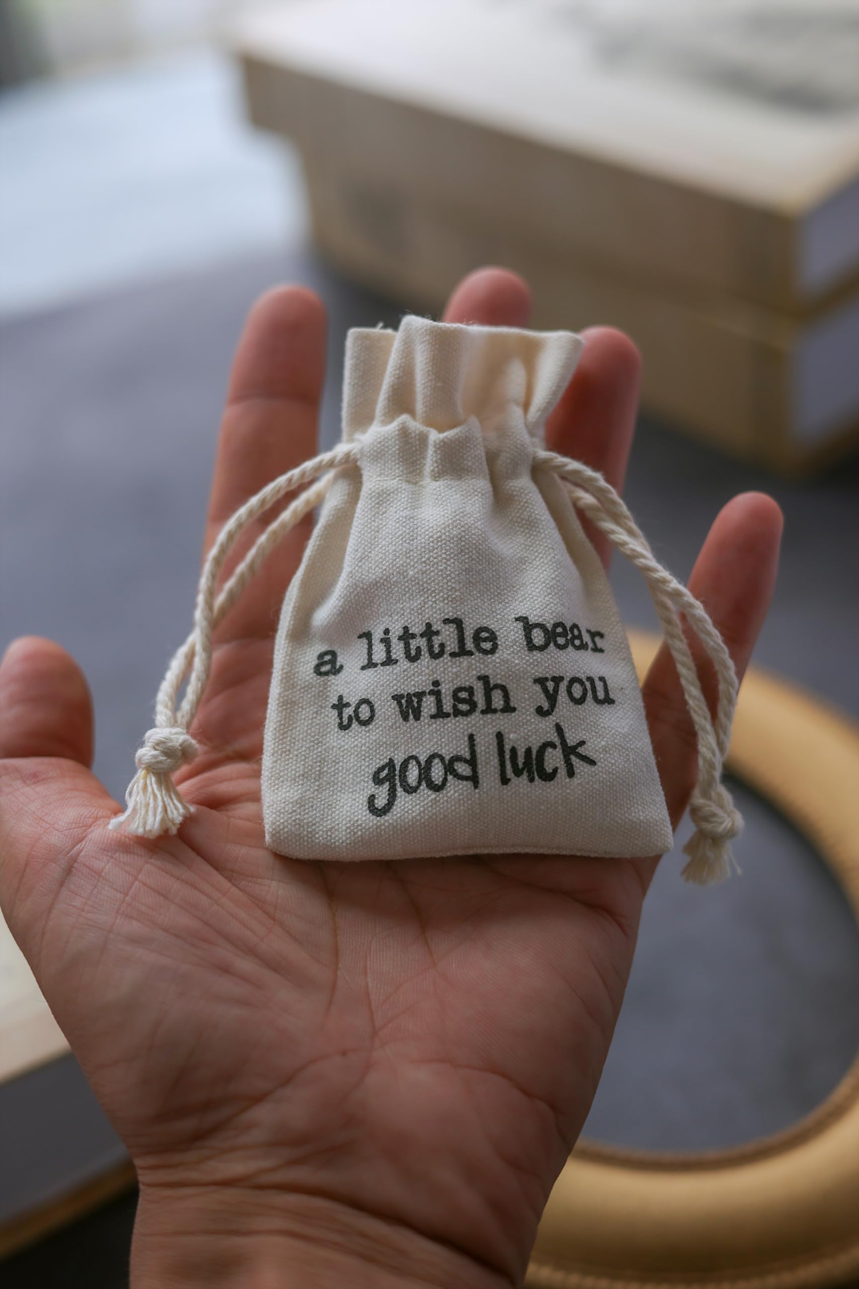 Good Luck Gift, Pocket Bear, Lucky Souvenir Gift, Miss You Gift, Gifts of Encouragement, Good Luck in Exams,Congratulations Graduation Gift.