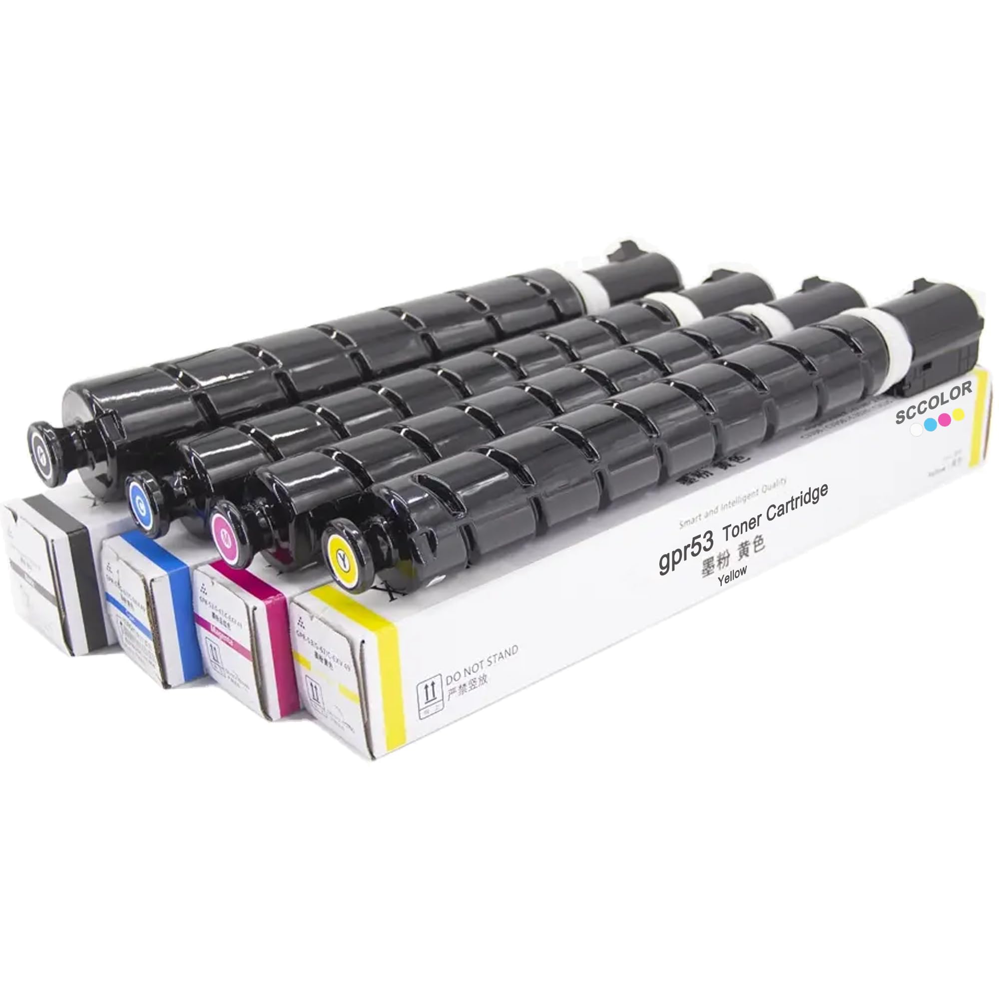 SPLENDIDCOLOR GPR53 Toner Cartridge Remanufactured GPR 53 GPR-53 Toner Cartridge Replacement for ImageRunner Advance C3325 C3020 C3330 C3525 C3025 Printer.