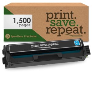 print.save.repeat. lexmark 20n10c0 cyan remanufactured toner cartridge for cs331, cs431, cx331, cx431 [1,500 pages]