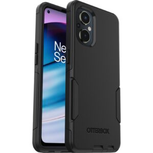 otterbox oneplus nord n20 5g commuter series case - black, slim & tough, pocket-friendly, with port protection