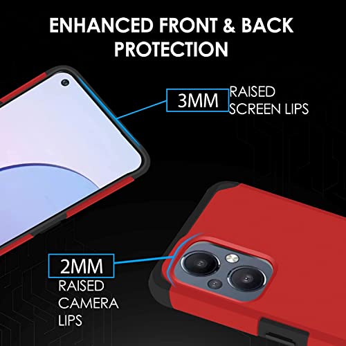 HRWireless Compatible for Oneplus Nord N20 5G CaseSeries with Premium Original Minimalistic Design for Shock Absorption, Accidental Drops, Scratches, Heavy Duty Shockproof Hybrid Cover