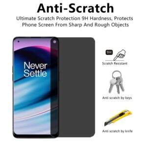 VIESUP for OnePlus Nord N20 5G Anti-spy Screen Protector - Privacy Screen Temered Glass, [2Pack] Easy to Install Anti-Scratch Privacy Protective Glass Screen Protector for OnePlus Nord N20 5G