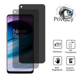 VIESUP for OnePlus Nord N20 5G Anti-spy Screen Protector - Privacy Screen Temered Glass, [2Pack] Easy to Install Anti-Scratch Privacy Protective Glass Screen Protector for OnePlus Nord N20 5G