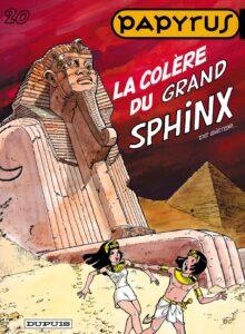 papyrus - tome 20 - la colère du grand sphinx