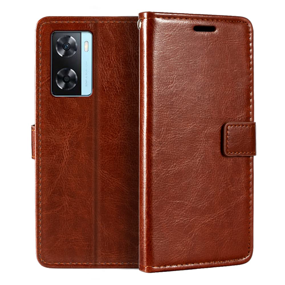 for Oneplus Nord N20 SE Case, Premium PU Leather Magnetic Flip Case Cover with Card Holder and Kickstand for Oneplus Nord N20 SE (6.56”)