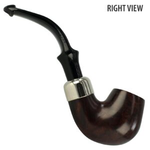 Peterson Pipes Standard Series Bent Billiard 317 Heritage Finish PLip