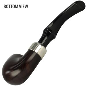 Peterson Pipes Standard Series Bent Billiard 317 Heritage Finish PLip