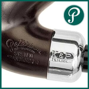 Peterson Pipes Standard Series Bent Billiard 317 Heritage Finish PLip