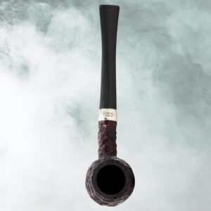 Peterson Pipes Junior Rusticated Pear - Vintage English Pipe Design, Handmade Small Tobacco Pipe, Mediterranean Briar Classic Wood Pipe, Collectible Tobacco Pipe, Made in Ireland