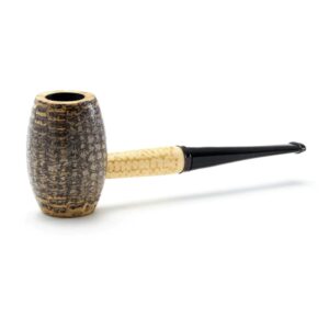 missouri meerschaum - country gentleman corn cob tobacco pipe - straight bit