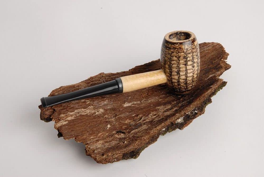 Missouri Meerschaum - Country Gentleman Corn Cob Tobacco Pipe - Straight Bit