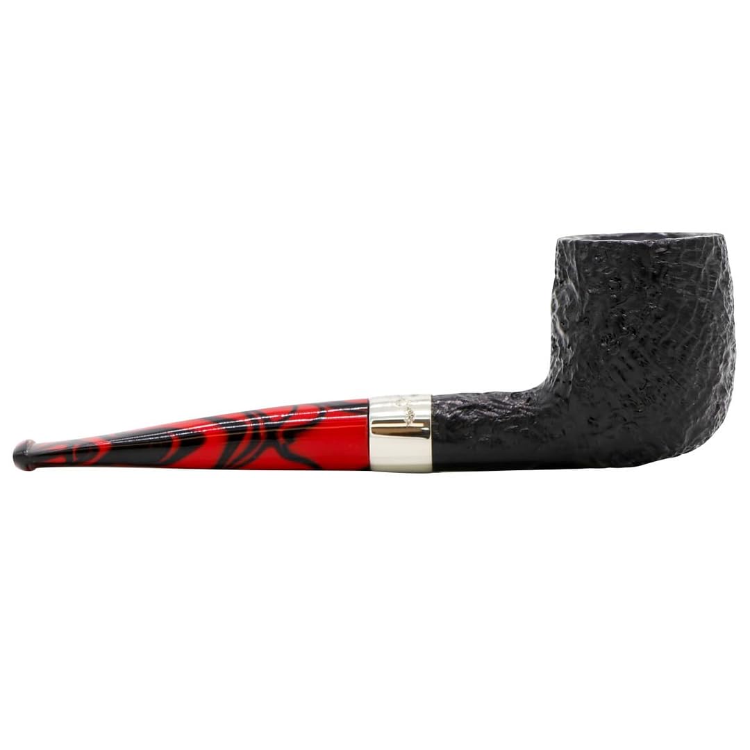 Peterson Pipes Dracula Series Irish Briar Pipe Red & Black X105