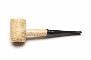 missouri meerschaum - washington corn cob tobacco pipe - 5th avenue, straight bit