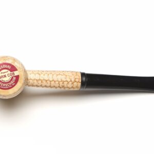 Missouri Meerschaum - Washington Corn Cob Tobacco Pipe - 5th Avenue, Straight Bit