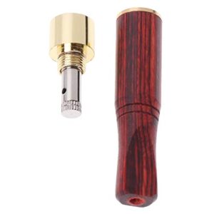 fengkengji smoking pipe bit straight filter,wooden polish smoke, 6mm/8mm cigarette holder,smoking pipe bit