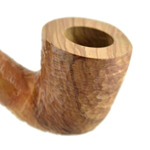 Ulivo Olive Tree Curved Fit Dublin Style Tobacco Smoking Pipe