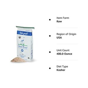 Great River Organic Milling Organic Specialty Spelt Flour, Spelt (Stone Ground), 25 Pound (Pack of 1), 400 Ounce