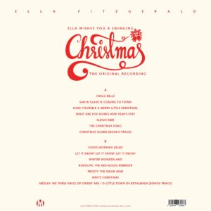 Ella Fitzgerald - Ella Wishes You A Swinging Christmas - Limited Edition White Vinyl